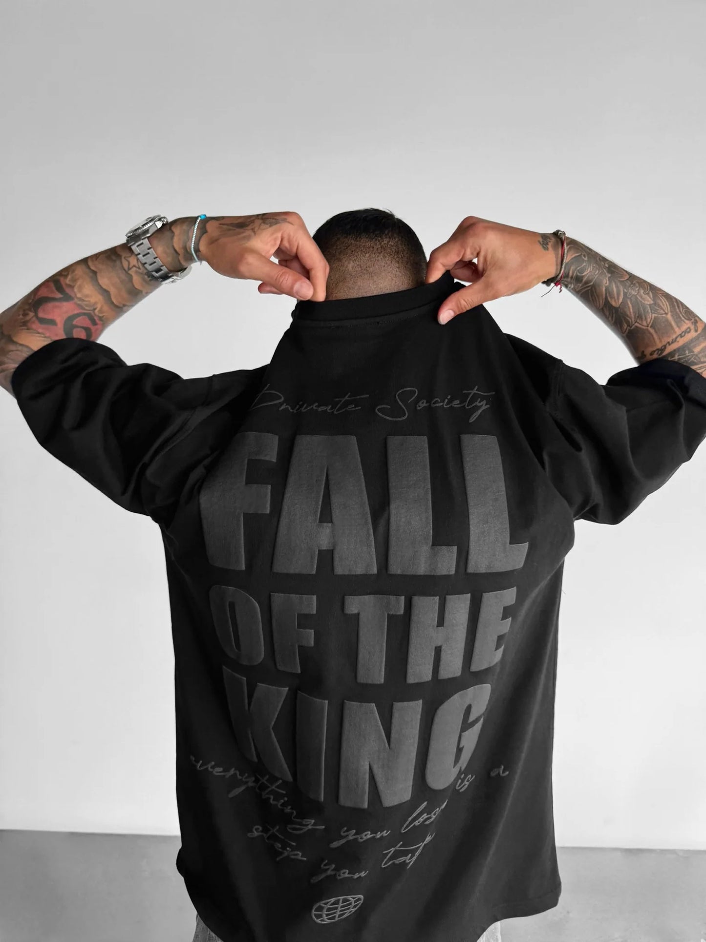 Fall Of The King Oversized T Shirt – Urban Fits